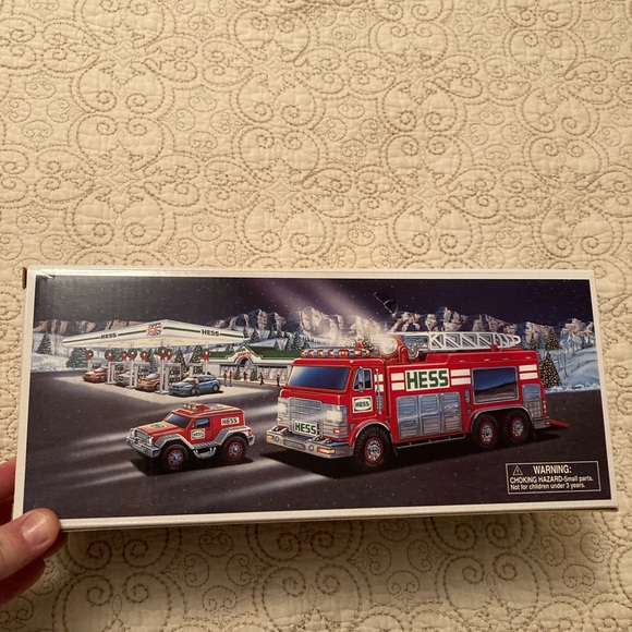 Toys | 205 Hess Emergency Vehicles Fire Engine And Rescue Truck | Poshmark